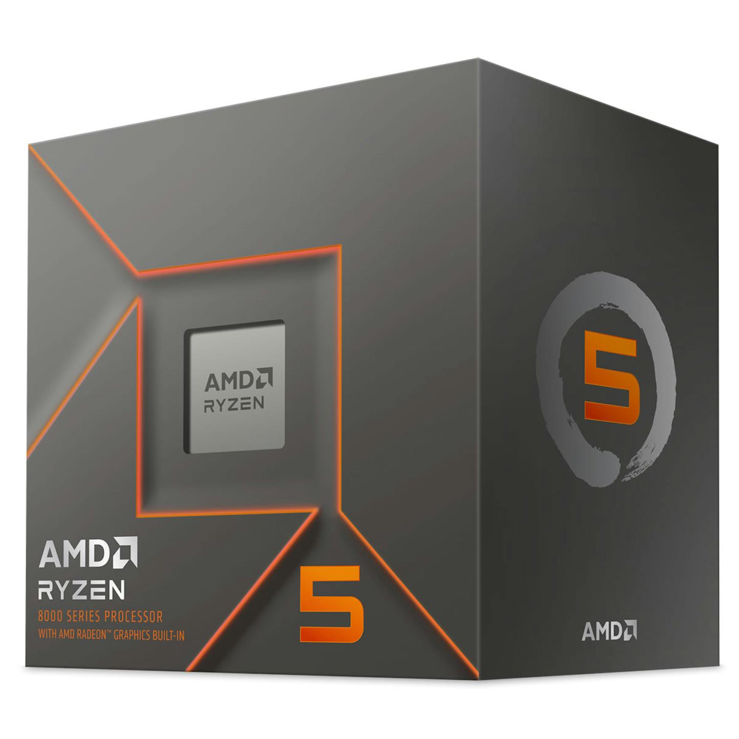 AMD Ryzen 5 8500G Six Core 3.5GHz (Socket AM5) APU with Radeon 740M ...