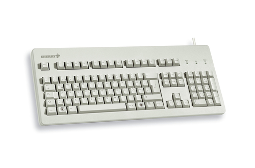 CHERRY G80-3000 keyboard Universal USB QWERTY UK English Grey | Buy Online | 100% money back ...