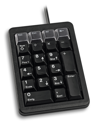 CHERRY G84-4700 KEYPAD Corded, USB, Black (UK/US) | Buy Online | 100% ...