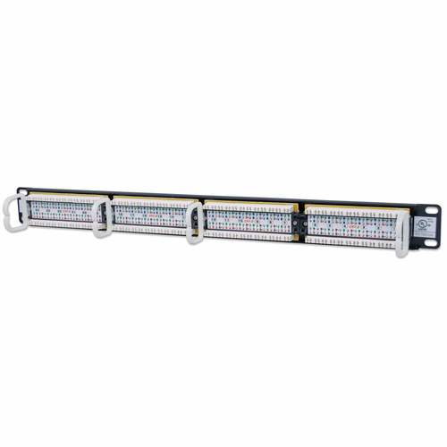 Intellinet Patch Panel, Cat6, UTP, 24-Port, 1U, Black | Buy Online ...