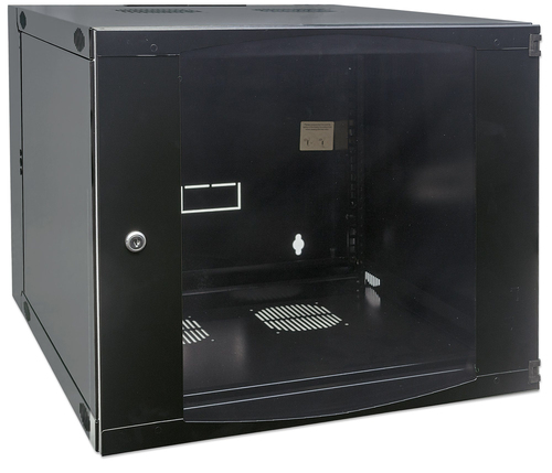 Intellinet Network Cabinet, Wall Mount (Double Section Hinged Swing Out ...