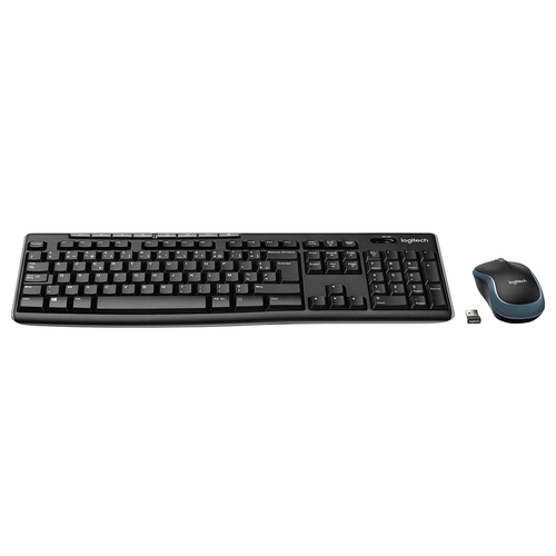 Logitech Wireless Combo MK270 keyboard USB AZERTY Belgian Black | Buy ...