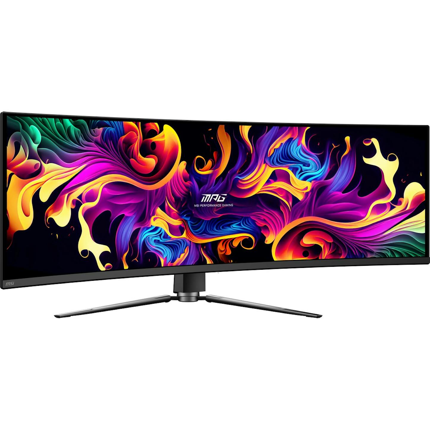 MSI MPG 491CQPX QD-OLED 49" 5120x1440 240Hz 0.03ms A-Sync Curved HDMI 2 ...