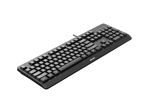 Philips 2000 series SPK6207BL/40 keyboard USB QWERTY English Black ...