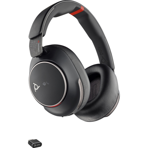 POLY Voyager Surround 85 UC Microsoft Teams Certified USB-C Headset ...