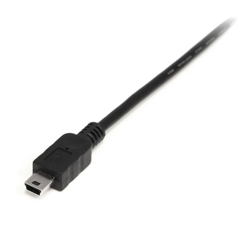 StarTech.com 0.5m Mini USB 2.0 Cable - A to Mini B - M/M | Buy Online ...