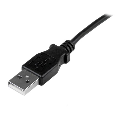 StarTech.com 1m Mini USB Cable - A to Up Angle Mini B | Buy Online ...