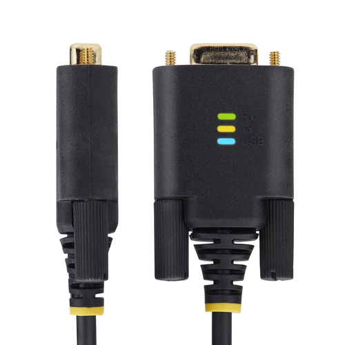 StarTech.com 10ft (3m) USB to Serial Adapter Cable, COM Retention ...