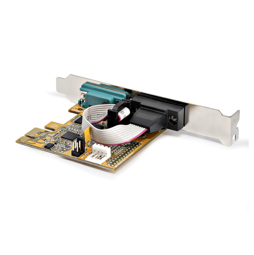 StarTech.com 2-Port PCI Express Serial Interface Card, Dual Port PCIe ...