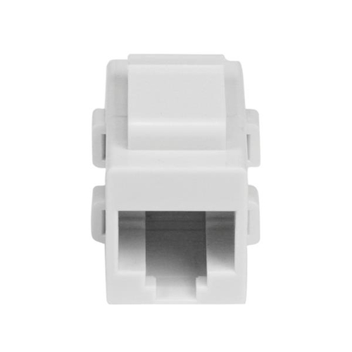 StarTech.com White Cat 6 RJ45 Keystone Jack Network Coupler - F/F | Buy ...
