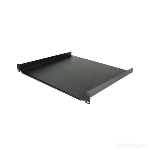 StarTech.com 1U Server Rack Shelf - Universal Rack Mount Cantilever ...