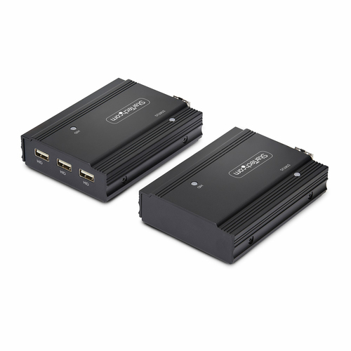 StarTech.com DisplayPort KVM Extender over Fiber Optic, 4K 60Hz ...