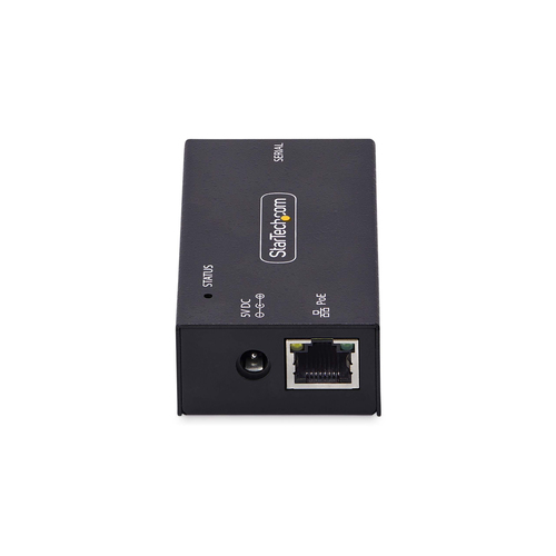 StarTech.com 1-Port Serial to Ethernet Adapter, 802.3af PoE IP Serial ...