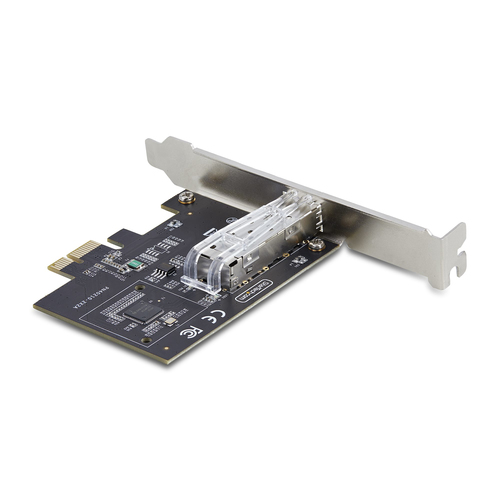 StarTech.com 1-Port GbE SFP Network Card, PCIe 2.1 x1, Intel I210-IS ...