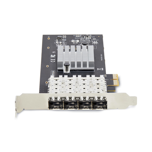 StarTech.com 4-Port GbE SFP Network Card, PCIe 2.0 x2, Intel I350-AM4 ...