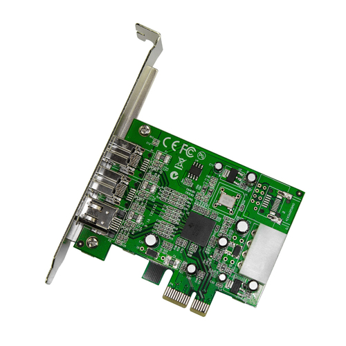 StarTech.com 3 Port 2b 1a 1394 PCI Express FireWire Card Adapter | Buy ...