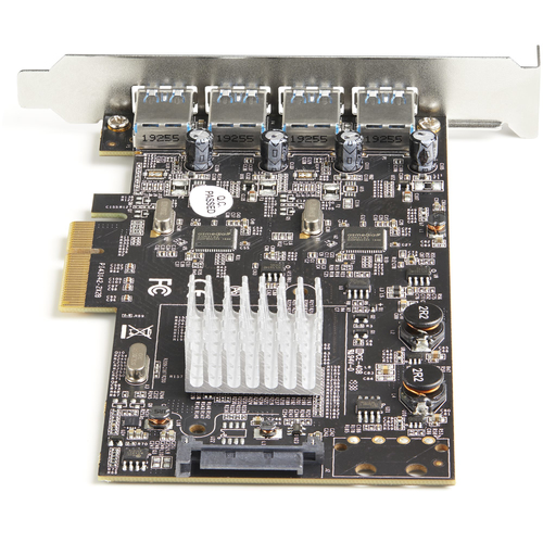 StarTech.com 4-Port USB PCIe Card - 10Gbps USB 3.1/3.2 Gen 2 Type-A PCI ...