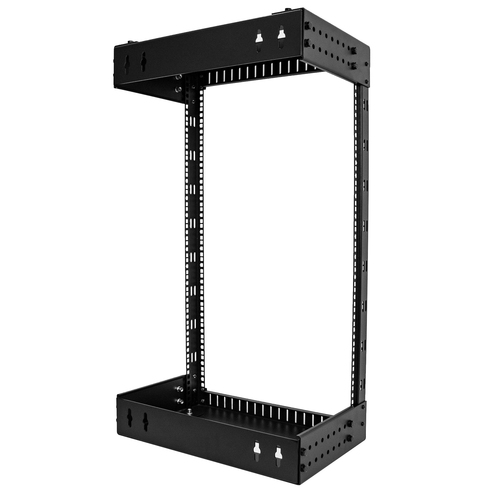 StarTech.com 18U 19" Wall Mount Network Rack - Adjustable Depth 12-20 ...