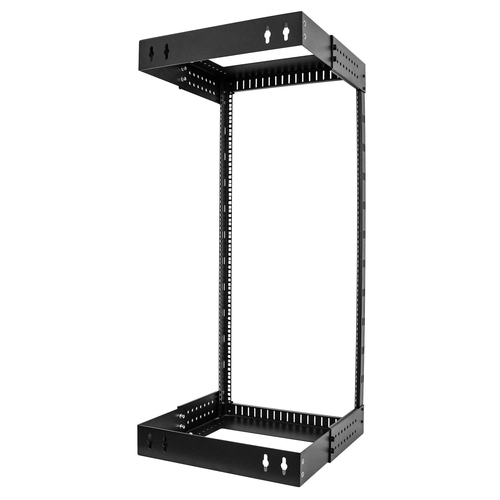 StarTech.com 24U 19" Wall Mount Network Rack - Adjustable Depth 12-20 ...