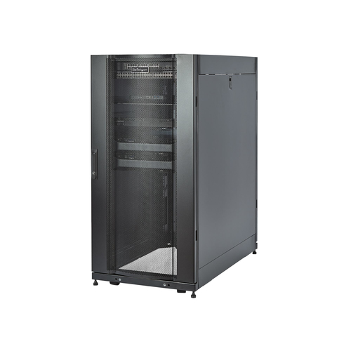 StarTech.com 25U Server Rack Cabinet - 4 Post Adjustable Depth 7-35 ...