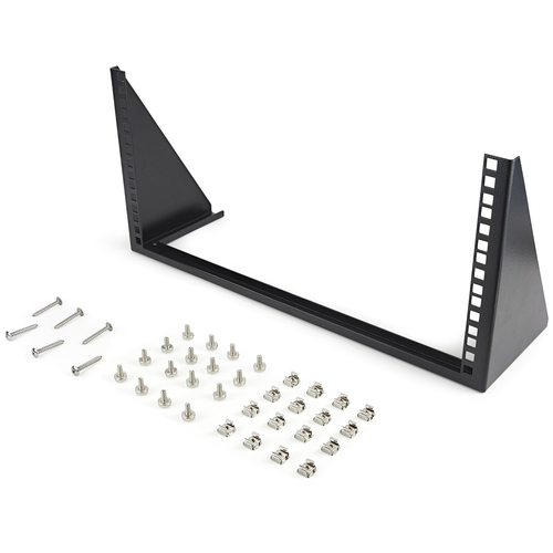 StarTech.com 5U Vertical Wall Mount Rack - 19in Low Profile Open Wall ...