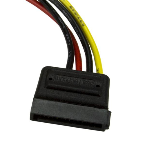 StarTech.com 6in 4 Pin LP4 to SATA Power Cable Adapter | Buy Online ...