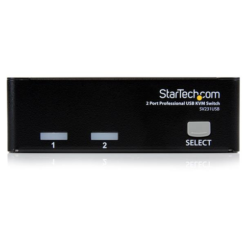 StarTech.com 2 Port Professional USB KVM Switch Kit with Cables | Buy ...