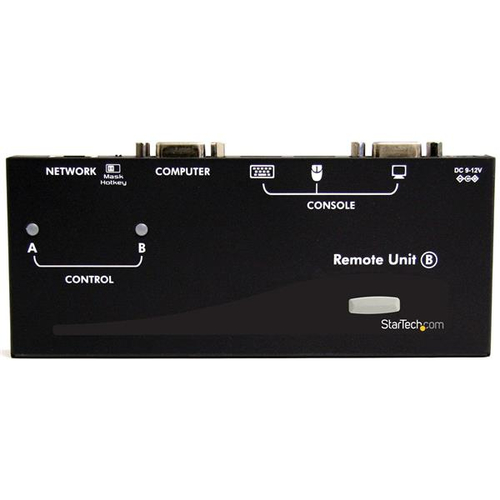 StarTech.com Long Range USB VGA KVM Console Extender over Cat5 UTP ...