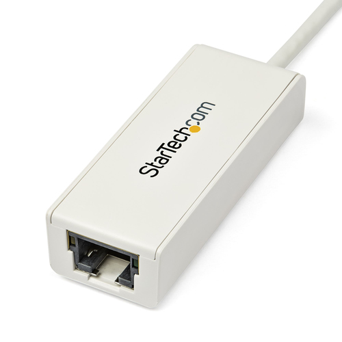 StarTech.com USB 3.0 to Gigabit Ethernet NIC Network Adapter - White ...
