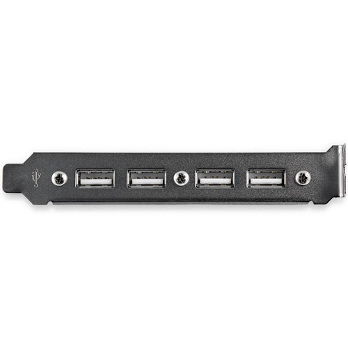 StarTech.com 4 Port USB A Female Slot Plate Adapter | Buy Online | 100% ...