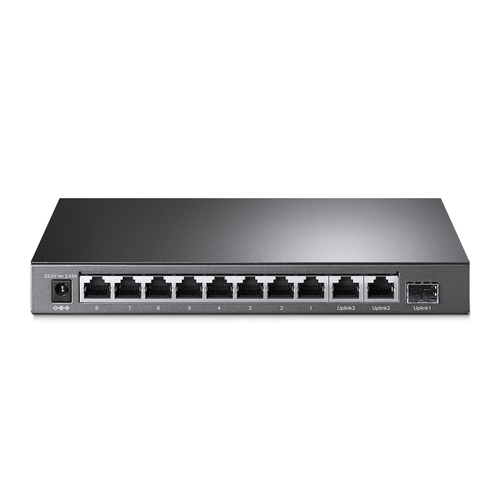 TP-Link TL-SG1210MP network switch Unmanaged Gigabit Ethernet (10/100 ...