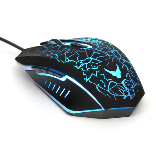 Varr Gaming USB Mouse, Adjustable DPI (800, 1200, 1600 or 2400dpi), USB ...